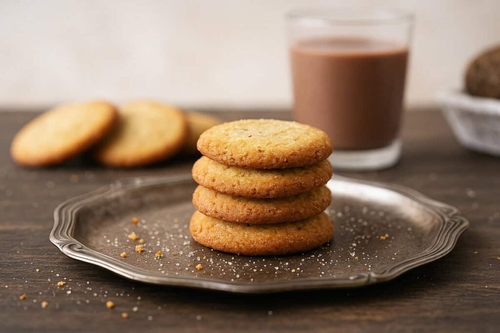 Bolachas de manteiga simples, receita fácil e caseira